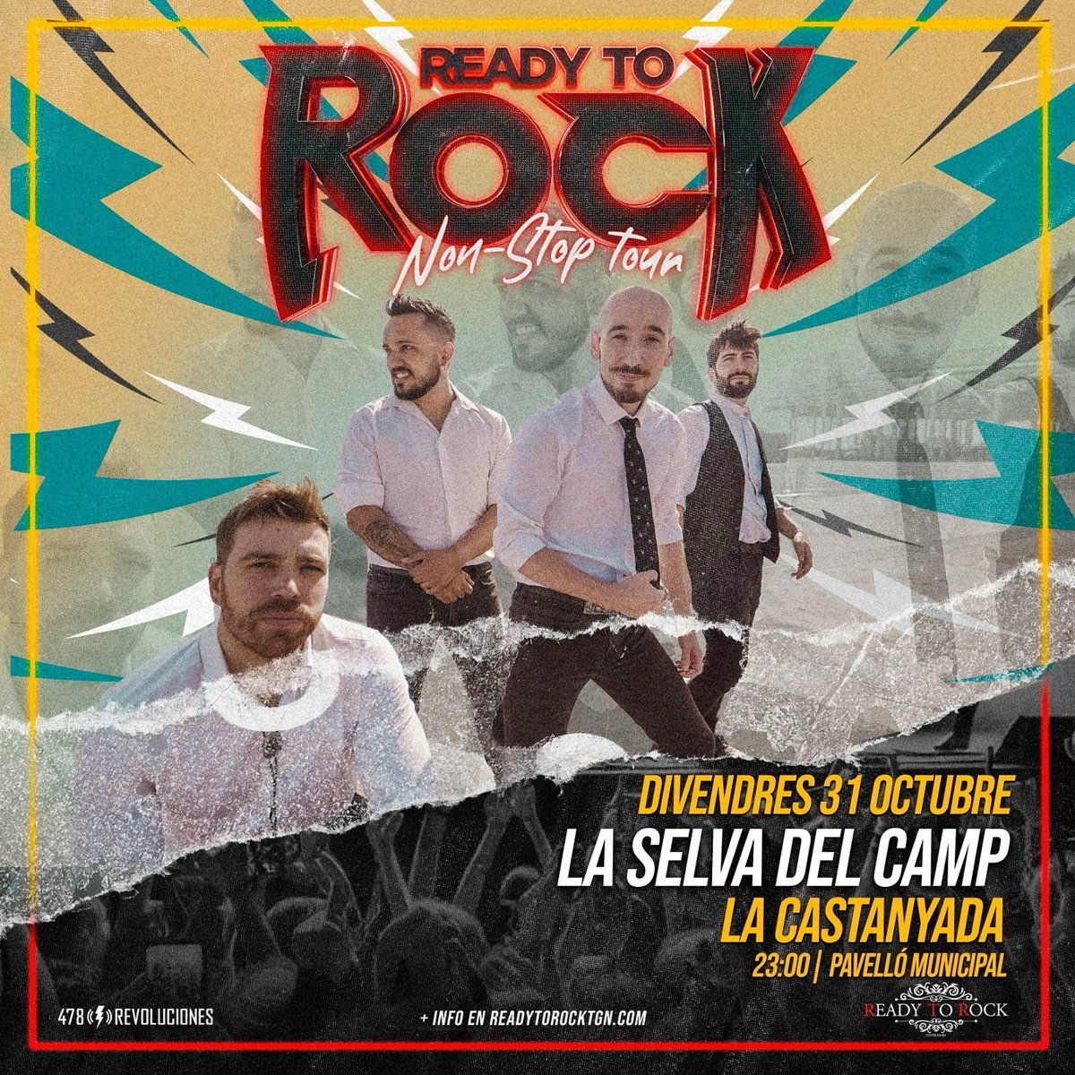 Concert: Ready to Rock en concert a La Selva del Camp (La Castanyada ...